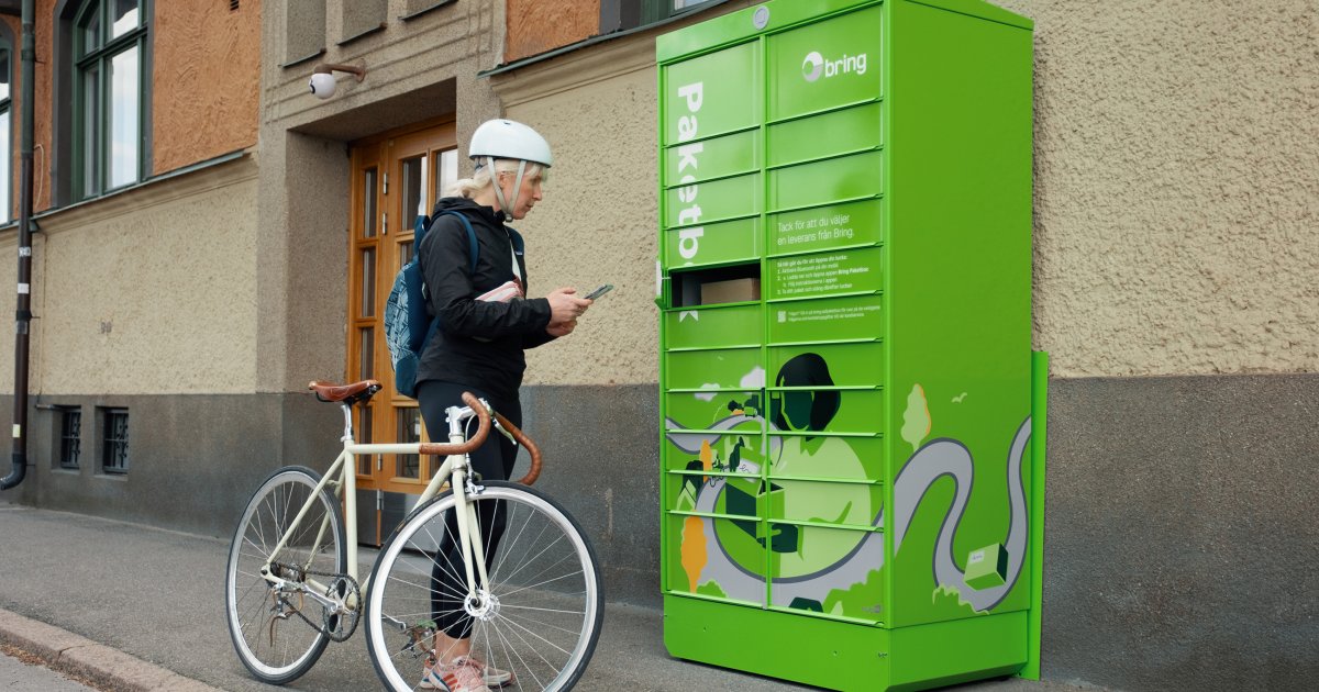 Pick up and return your parcels at Bring's parcel lockers - bring.se/en