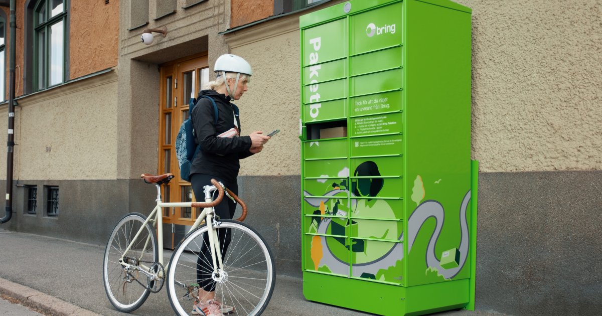 Returnera paket med Bring - bring.se/en