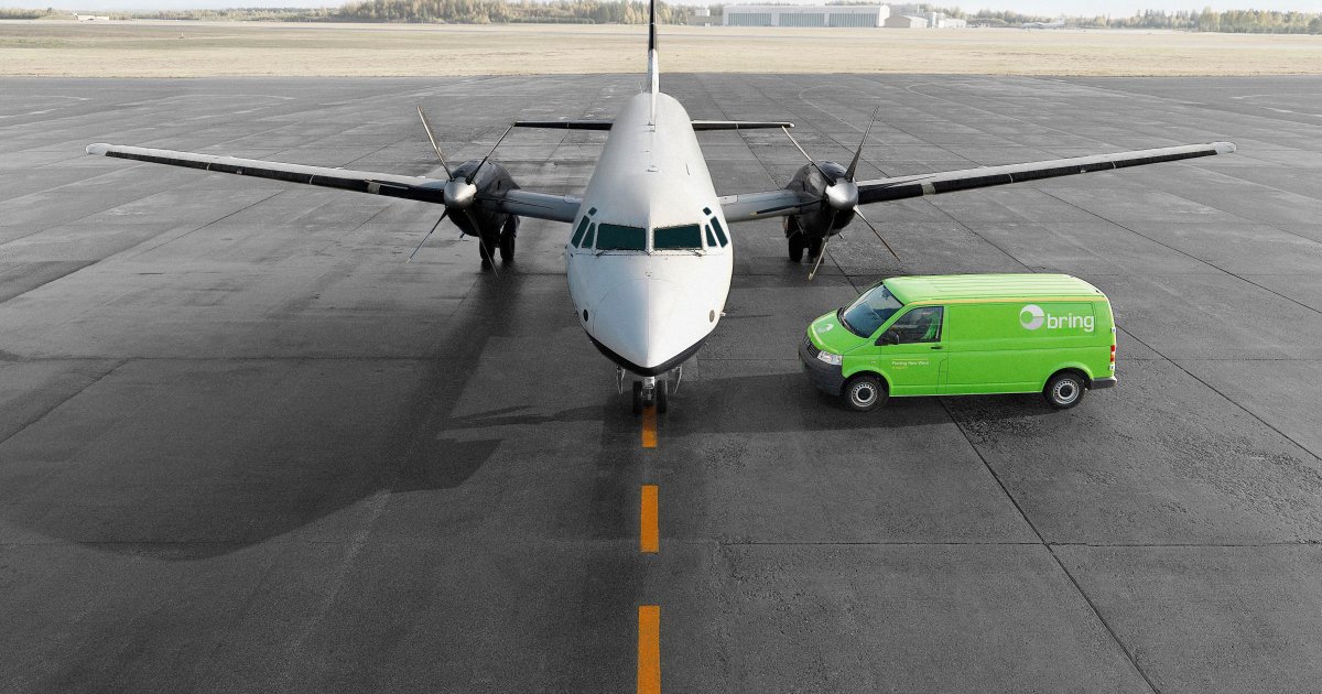Flygtransport av paket och gods över hela världen - Bring.se